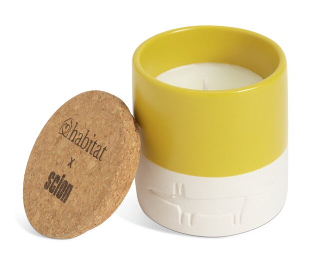 Habitat x Scion Ceramic Candle - Paradise Plum/Orchid by Argos ...
