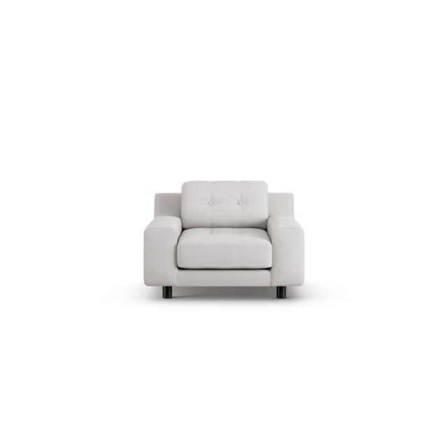 Habitat Hendricks Fabric Armchair - Natural - Black Leg by Argos ...