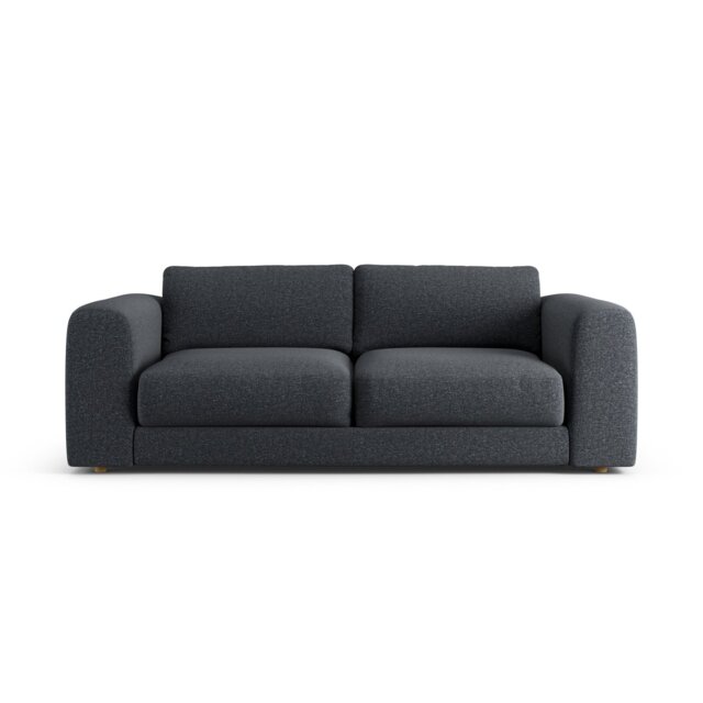 Habitat Ayr Large Fabric 3 Seater Sofa - Charcoal by Argos | ufurnish.com