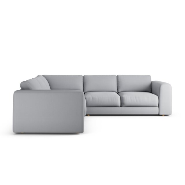 Habitat Ayr Reversible Corner Sofa - Grey - Ash Leg by Argos | ufurnish.com