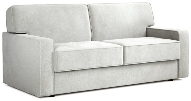 Jay-Be Linea Fabric 3 Seater Sofa Bed - Light Grey by Argos | ufurnish.com