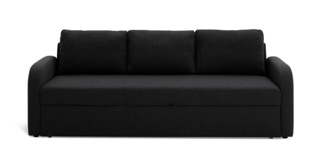 Habitat Carter Fabric 4 Seater Sofa Bed - Charcoal by Argos | ufurnish.com