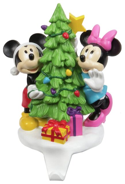 Disney Mickey And Minnie Mouse Christmas Stocking Hanger by Argos ...