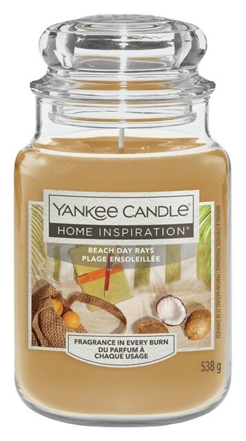 Yankee Home Inspiration Large Jar Candle - Beach Day Rays by Argos ...
