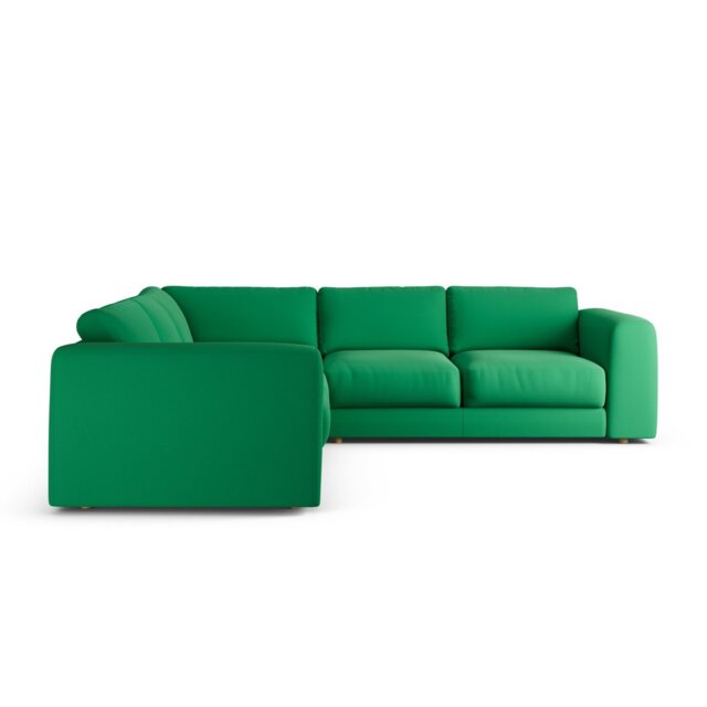 Habitat Ayr Reversible Corner Sofa - Emerald Blue - Ash Leg by Argos ...