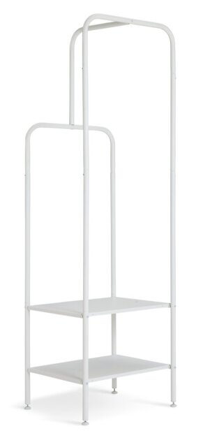 Habitat Milah Double Clothes Rail - White by Argos | ufurnish.com