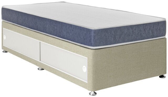 Argos Home Devon Single Side Slide Divan Bed - Natural by Argos ...