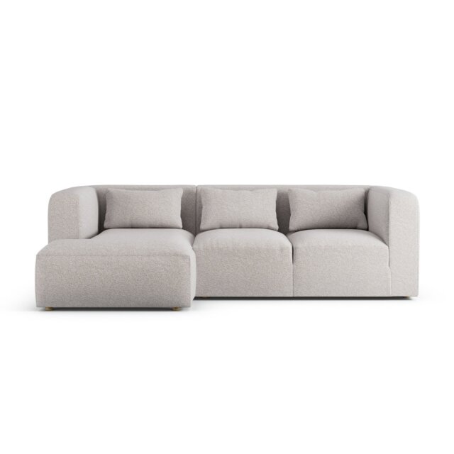 Habitat Lars Left Hand Corner Sofa - Natural - Ash Leg by Argos ...