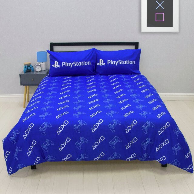 PlayStation Playerone Blue Kids Bedding Set - Single by Argos ...