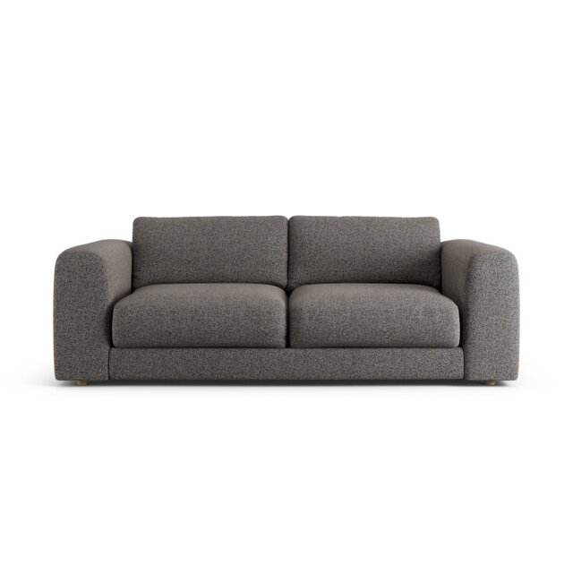 Habitat Ayr Large Fabric 3 Seater Sofa - Charcoal by Argos | ufurnish.com