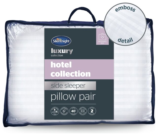 Silentnight Hotel Collection Firm Pillow - 2 Pack by Argos | ufurnish.com