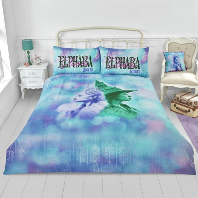 Wicked Part 2 Blue Kids Bedding Set - Double by Argos | uFurnish.com