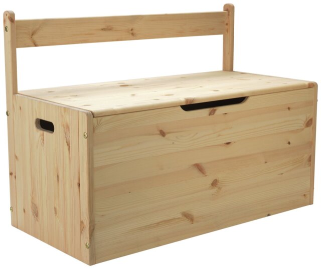 Argos Home Kids Scandinavia Extra Large Toy Box - Pine by Argos ...