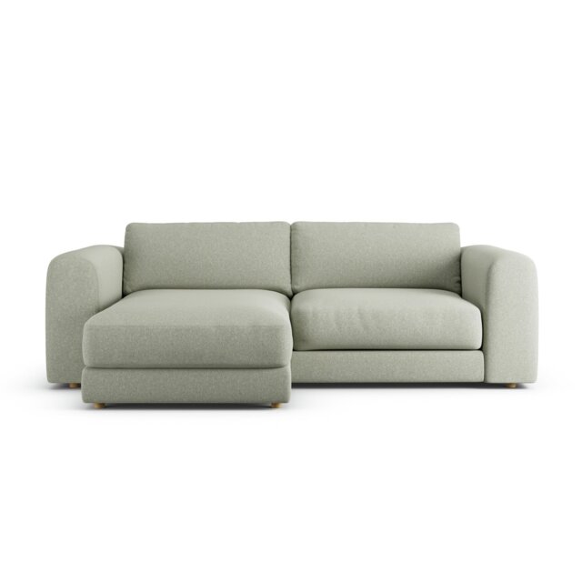 Habitat Ayr Reversible Corner Sofa - Sage Green - Ash Leg by Argos ...