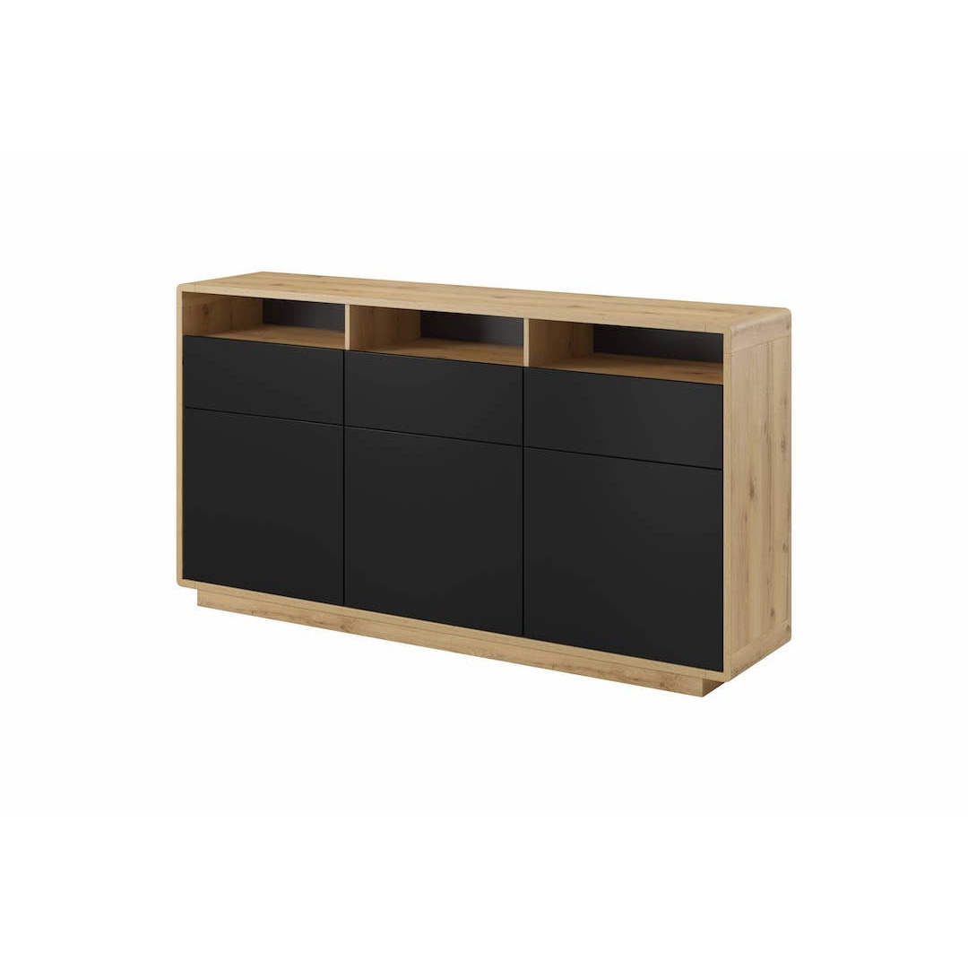Aston 26 Sideboard Cabinet 180cm - Black 180cm by Arthauss | ufurnish.com