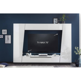 TV Entertainment Units: Oak, White, Modern - ufurnish.com
