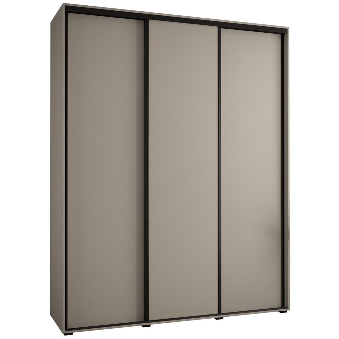 Dakota I Sliding Door Wardrobe 190cm - Cashmere 190cm by Arthauss ...