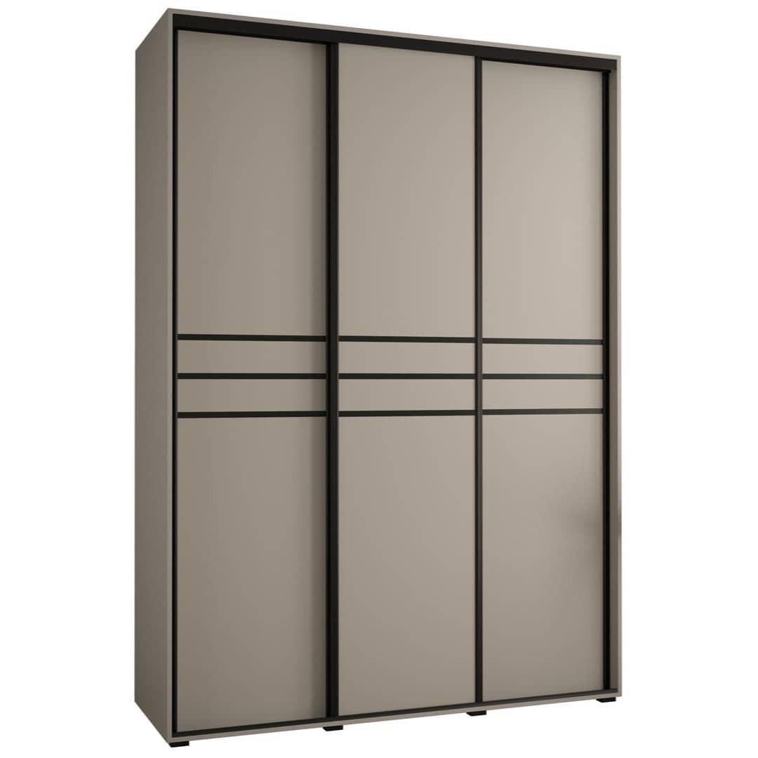 Dakota X Sliding Door Wardrobe 180cm - Cashmere 180cm by Arthauss ...