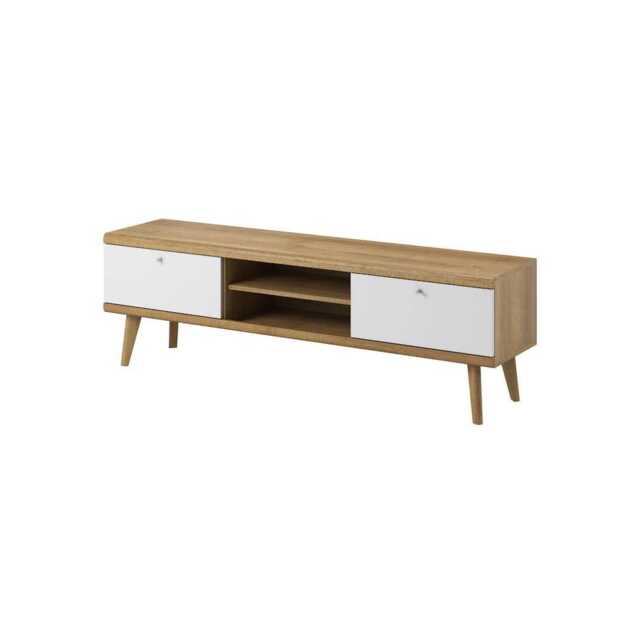 Primo Large TV Cabinet 160cm - White 160cm by Arthauss | ufurnish.com