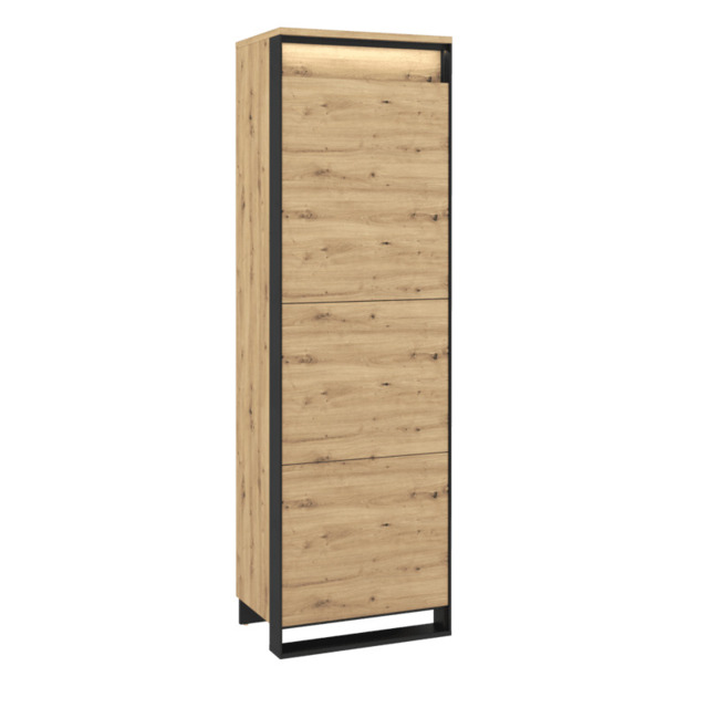 Quant QA-02 Hinged Door Wardrobe 60cm - Oak Artisan 60cm by Arthauss ...