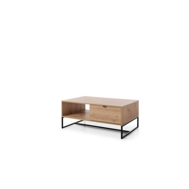 Amber Coffee Table 104cm - Oak Artisan 104cm by Arthauss | ufurnish.com