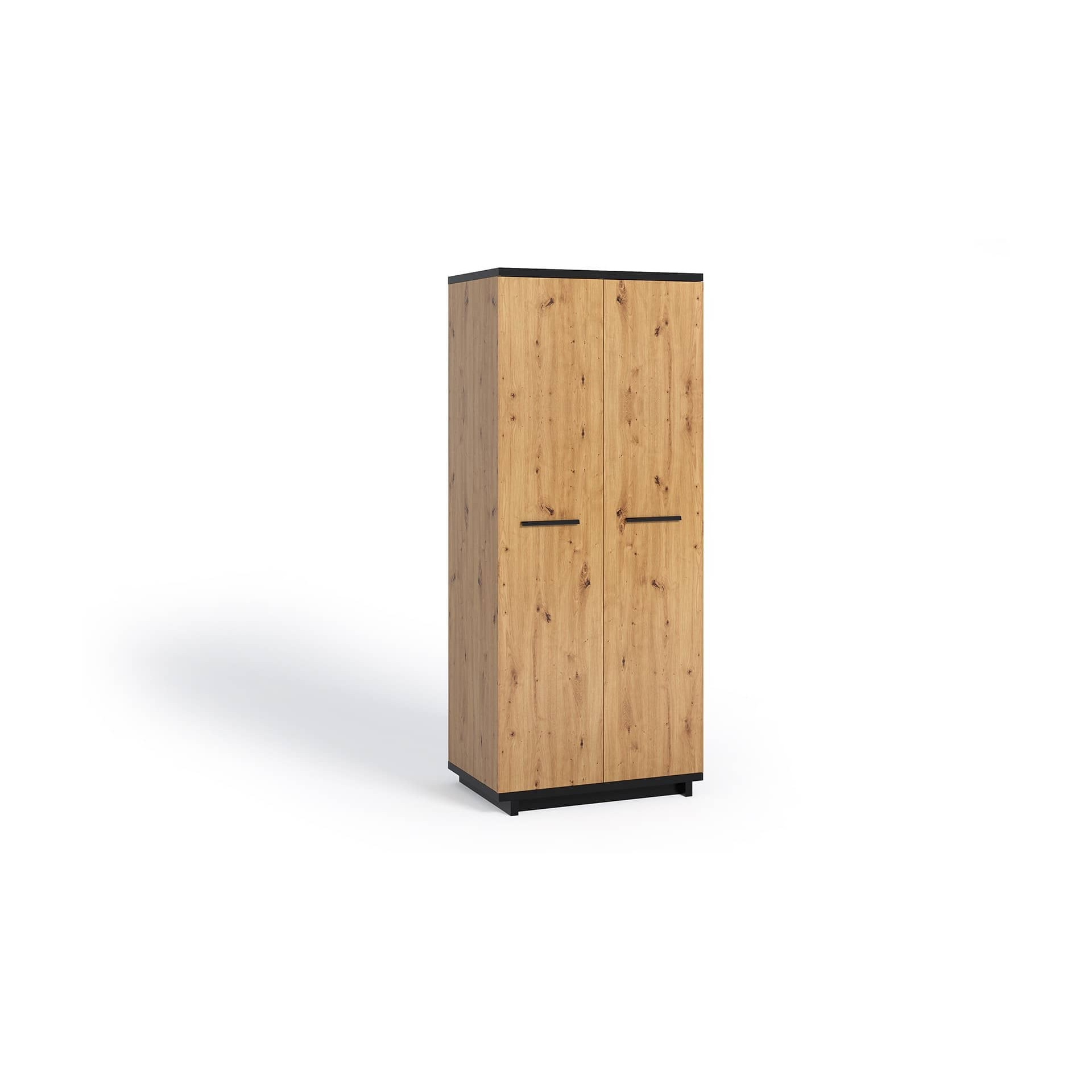 Ines 09 Hinged Wardrobe 90cm - Oak Artisan 90cm by Arthauss | ufurnish.com