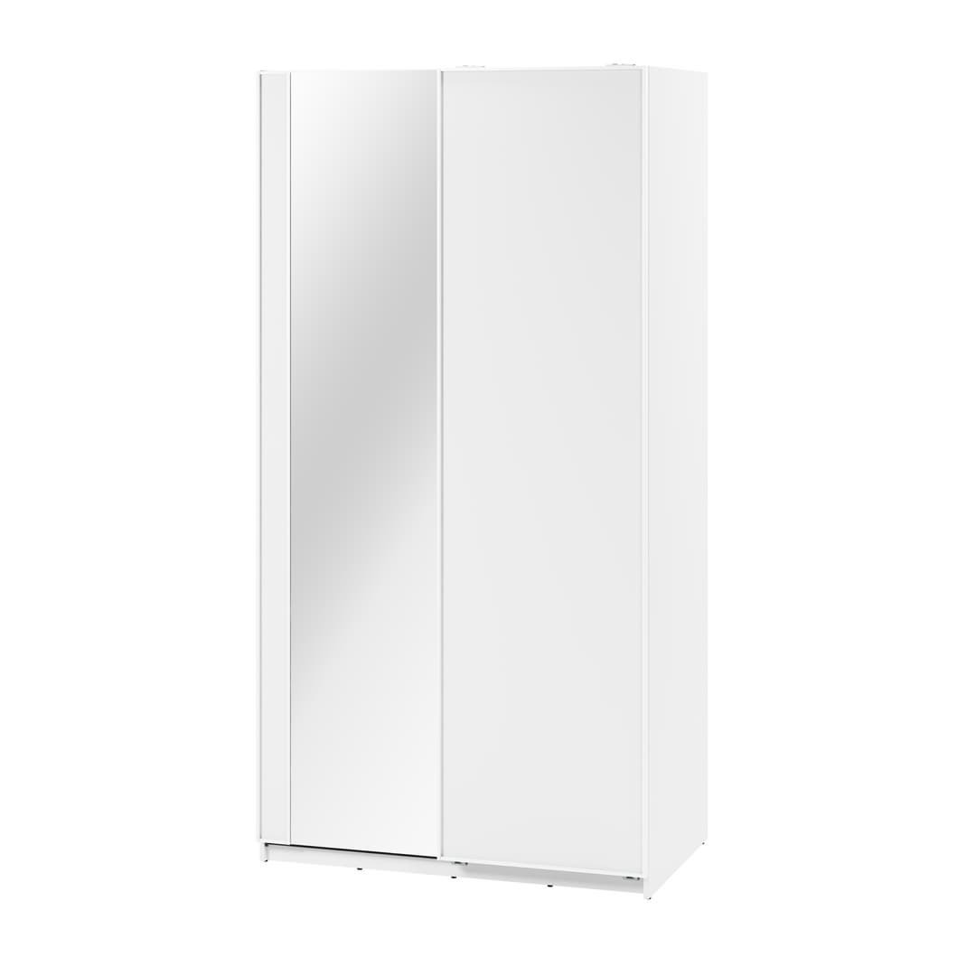 Maxi MX-01 Sliding Door Wardrobe 120cm - White 120cm by Arthauss ...