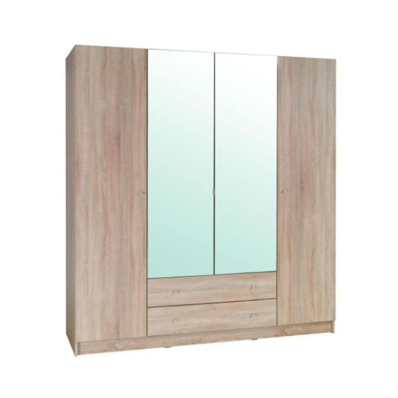 Maxim 20 Hinged Door Wardrobe 200cm - Oak Sonoma 200cm by Arthauss ...