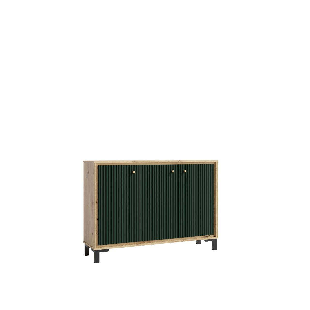 Parii Sideboard Cabinet 130cm - Green 130cm by Arthauss | ufurnish.com