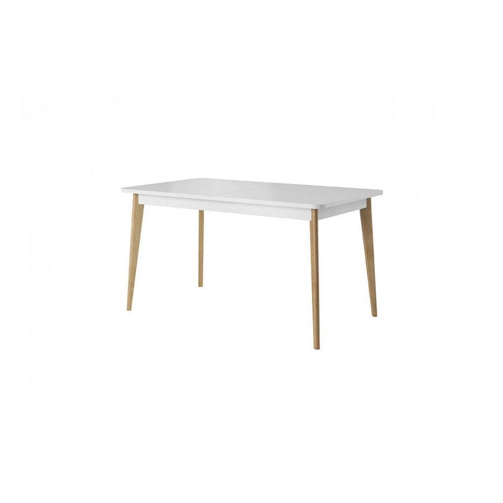 Primo Extendable Dining Table 140cm - White 140cm Yes by Arthauss ...