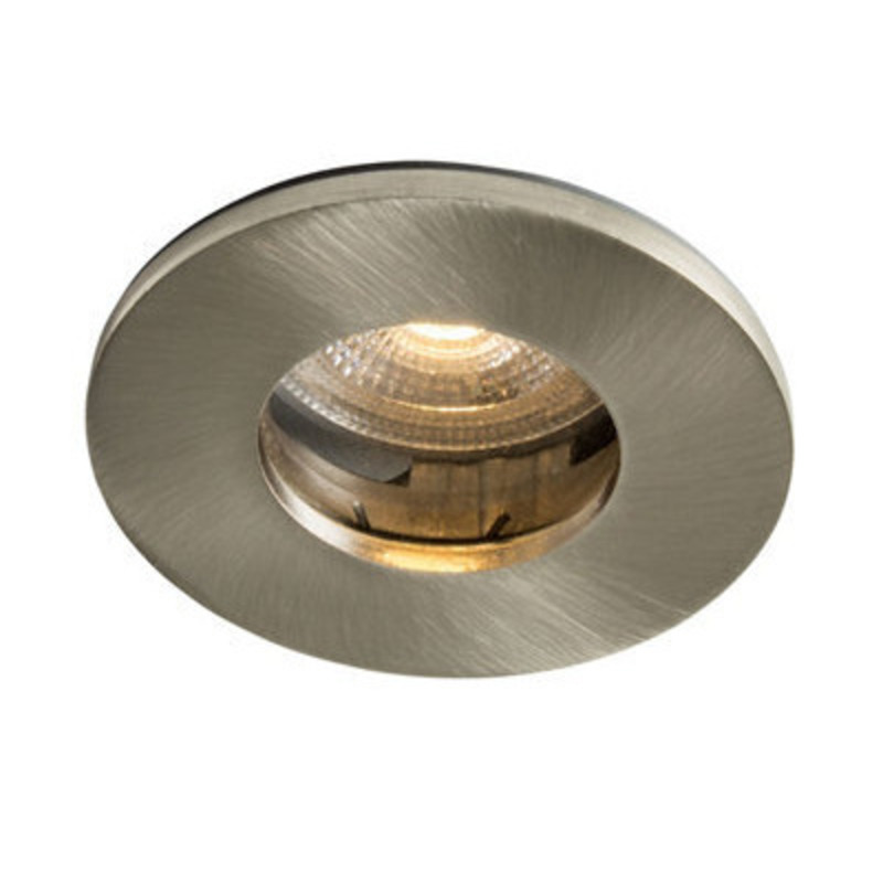 Colours Chrome Effect Non-Adjustable Led Warm White Downlight 5W Ip65 ...