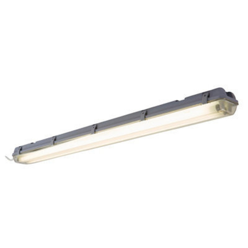 Colours Qaanaaq Grey Fluorescent Batten Strip Light 72W 3348Lm (L ...