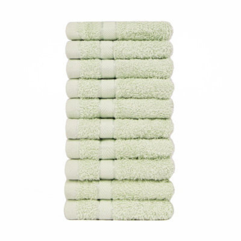 Brentfords 10 Pack 100% Cotton 500 Gsm Luxury Face Cloth Towels by B&Q ...