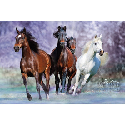 GB Eye Bob Langrish Running 61 X 91.5Cm Maxi Poster by B&Q | ufurnish.com