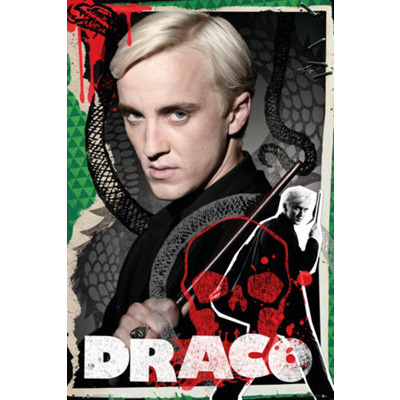 GB Eye Harry Potter Draco 61 X 91.5Cm Maxi Poster by B&Q | ufurnish.com