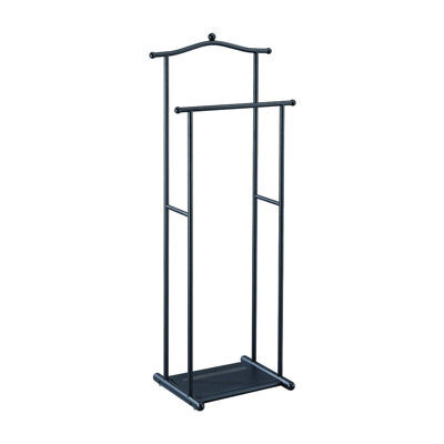 Aspect Furniture Henry Suit Butler/men's Valet Stand/coat Rack-Black by ...