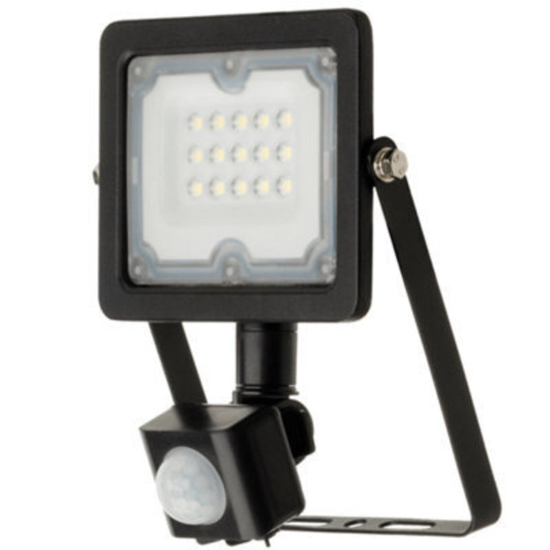 Red Arrow Led Floodlight 10W Meteor With Pir And Integrated Leds by B&Q ...