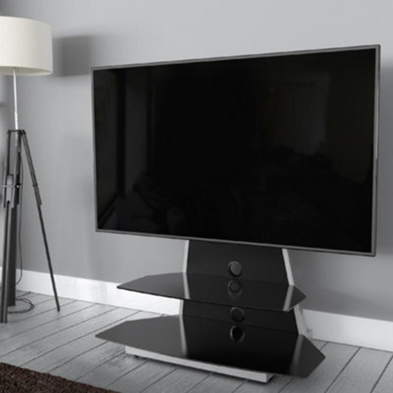 "Avf Options Stkl900A Stack Tv Stand For Up To 90"" Tvs - Black" by B&Q ...