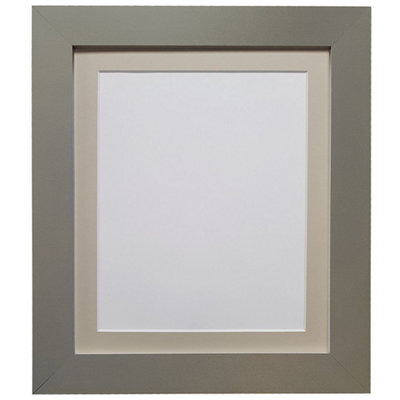 Frames By Post Metro Dark Grey Frame With Light Grey Mount For Image ...