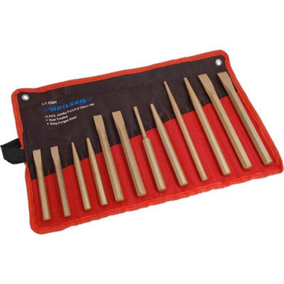 Neilsen 12Pc Jumbo Punch & Chisel Set Hand Tools Metal Holes Drill ...