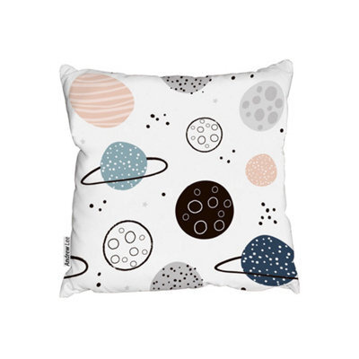 Andrew Lee Cushions - Child Hand Drawn Space Elements (Cushion) / 60Cm ...