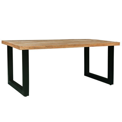 Buttercup Farm Induse Dining Table - Mango Wood/iron - L100 X W200 X ...