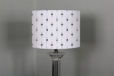 Andrew Lee Anchor, Wheel, Sailboat (Ceiling & Lamp Shade) / 45Cm X 26Cm ...