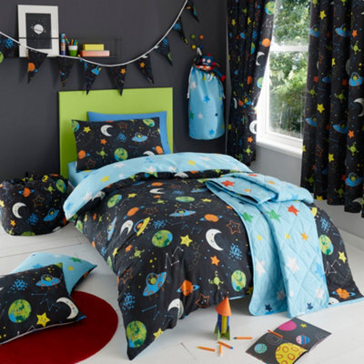 Happy Linen Company Alien Adventure Bedding Set by B&Q | ufurnish.com