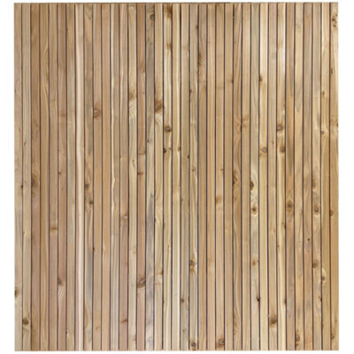 Ruby UK Ruby Cedar/larch Slatted Fence Panels - 6mm Spacings For Modern ...