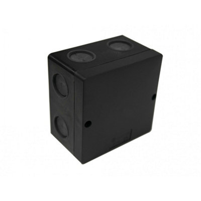 Dencon Ip66 Junction Box Multi Colour (Black, 100 X 100mm) by B&Q ...