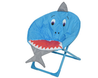 Kaemingk Kids Shark Moon Chair Foldable Camping Garden Chair Portable ...