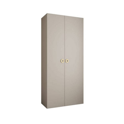 Arte Elegant Cashmere Como I Hinged Door Wardrobe H2460mm W1100mm ...