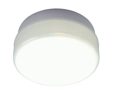 Asd Ac/wl100 Circular External Bulkhead Light Fitting - White Base ...