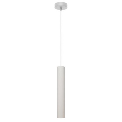 Luminosa Lighting Luminosa Tuba Slim Pendant Ceiling Light White 10Cm ...